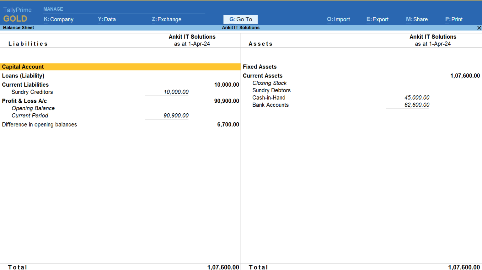 How to Make Purchase Order Entry in TallyPrime: Purchase Cycle ...