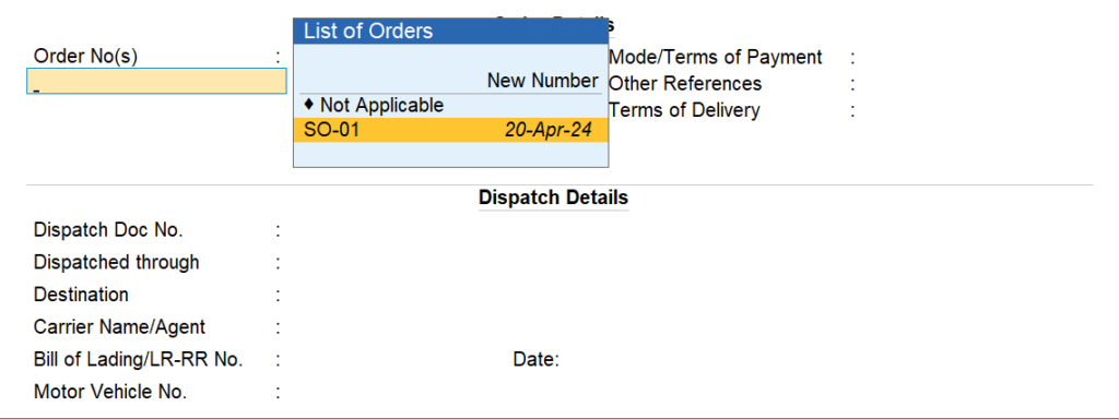 Delivery Notes in TallyPrime - Sales Cycle / Proccess - Ankit IT ...