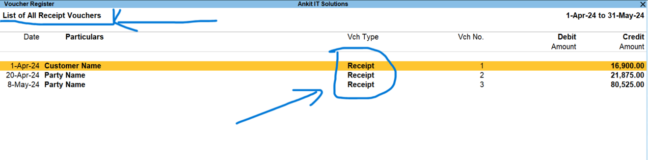 Optional Vouchers in TallyPrime – A Step-by-Step Guide - Ankit IT ...