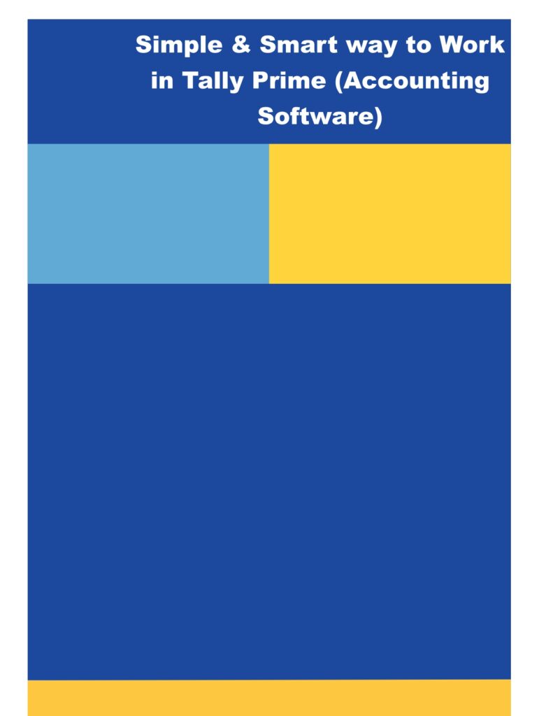 Tally Prime PDF Notes With GST TDS TCS (English Notes) - Ankit IT ...