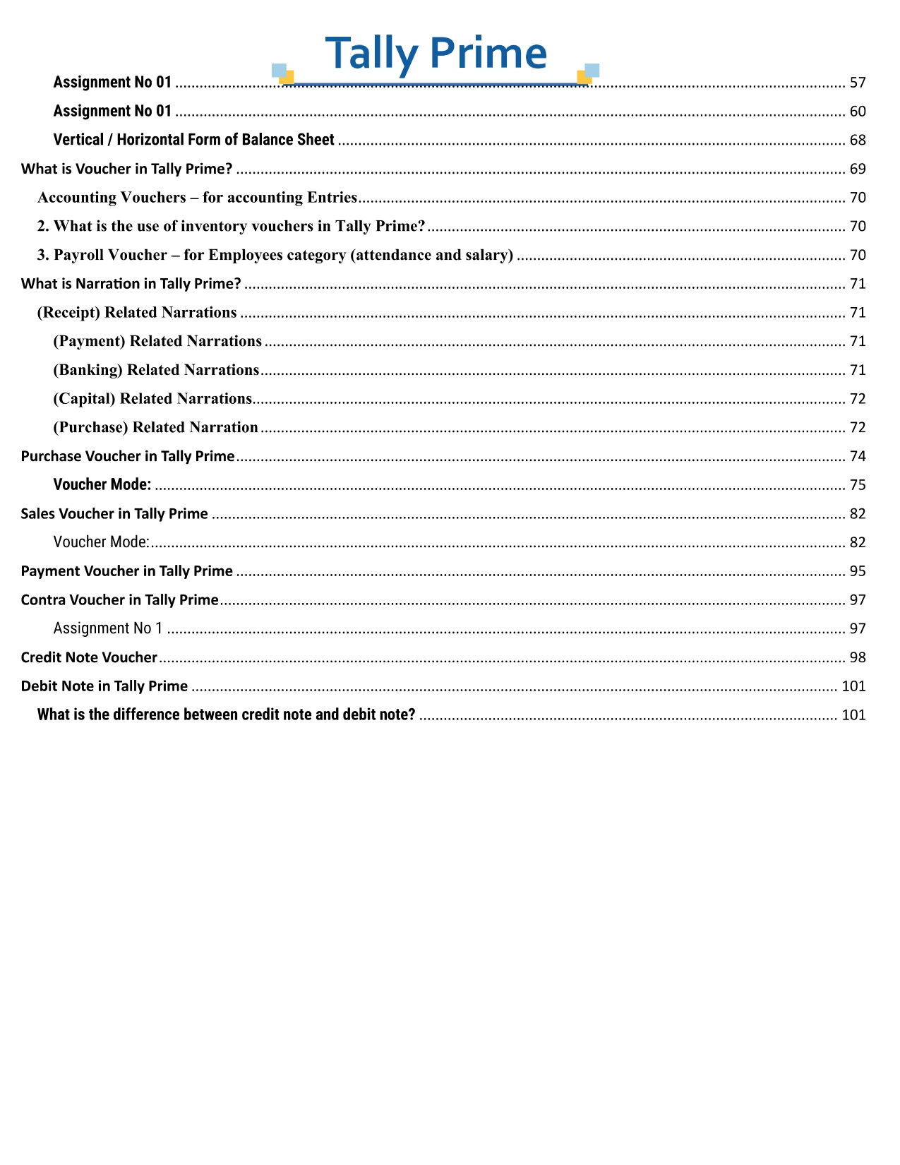 Tally Prime PDF Notes With GST TDS TCS (English Notes) – Ankit IT Solutions